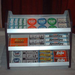 Hershey's | Accents | Hersheys Candies Plastic Advertising Display ...